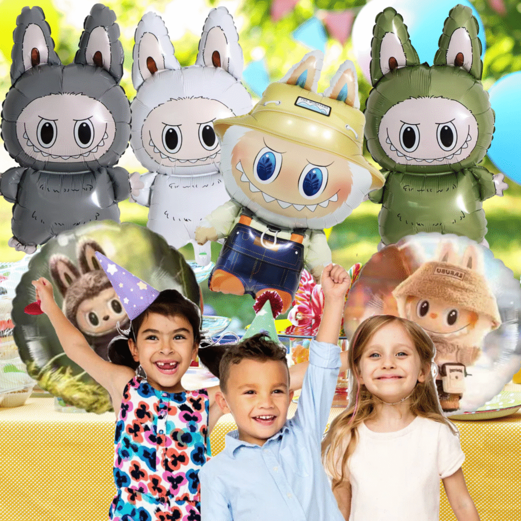 Labubu Balloons (Foil) | PartyPalaceUSA